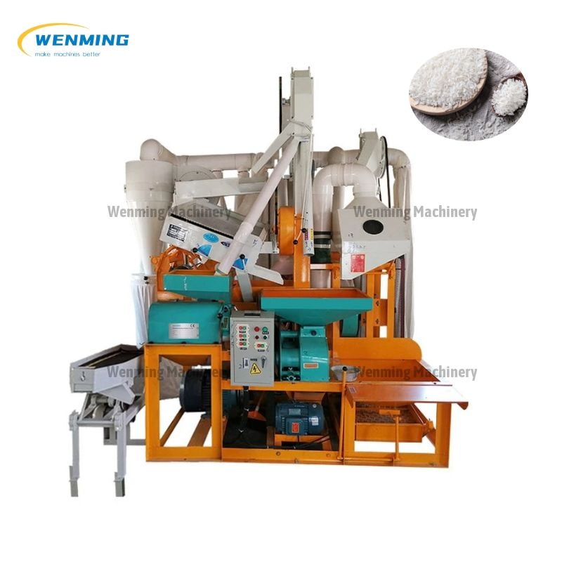Full Automatic Rice Mill Machine Combined Rice Mill with destoner poli ...